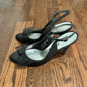 F.S. Peck | Shoes | Fs Peck Vicky Slingback Heel 75m | Poshmark